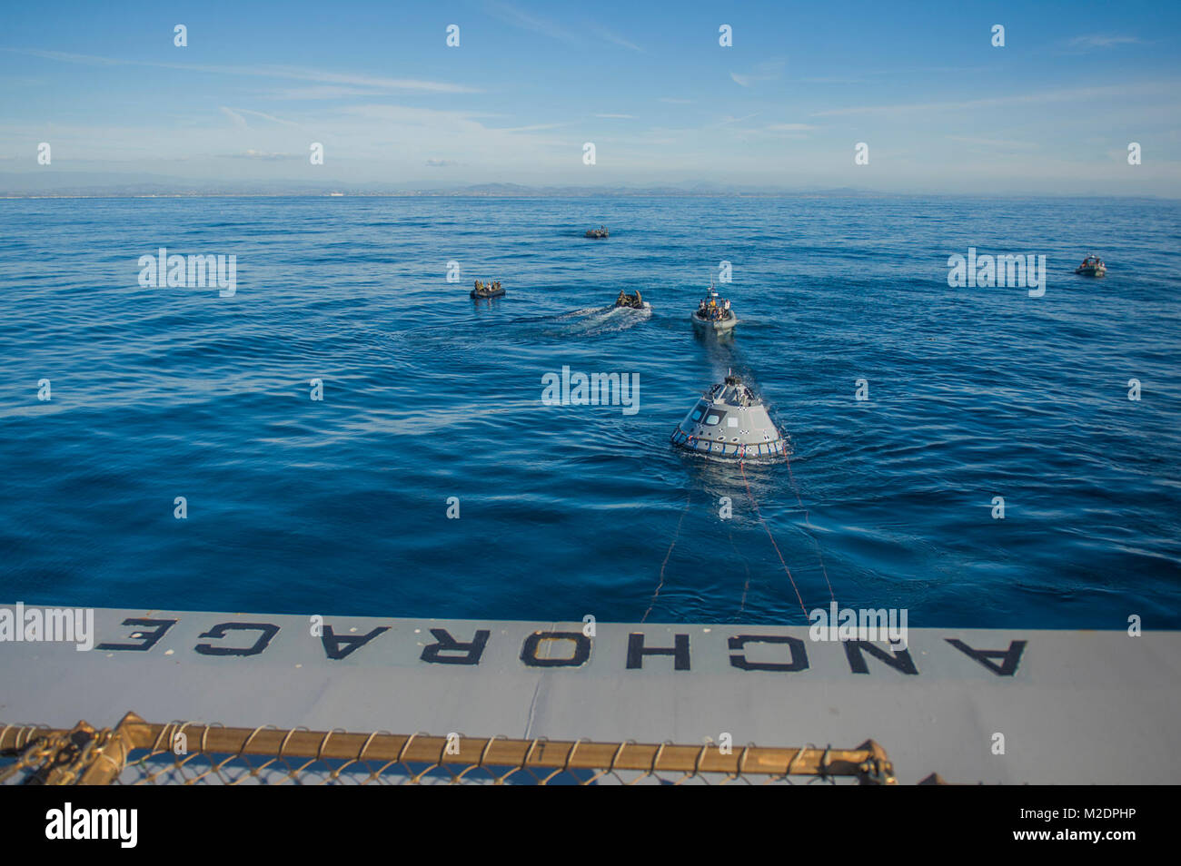 PACIFIC OCEAN (Jan. 21, 2018) U.S. Navy Sailors with the USS San ...