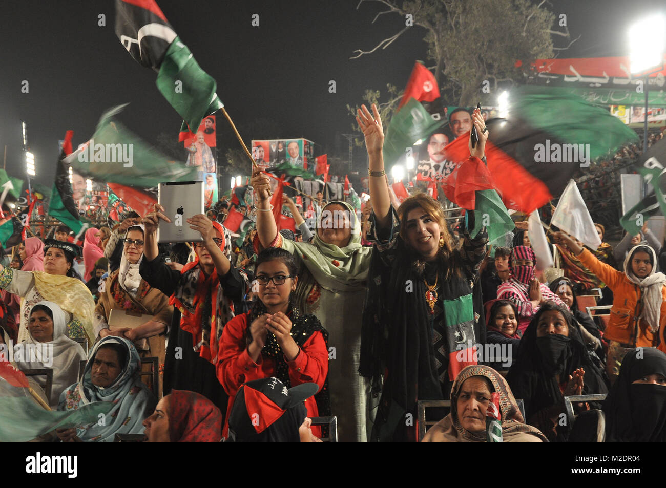 Lahore, Pakistan. 28th Feb, 2012. Pakistan Peoples' Party (PPP) Vice ...