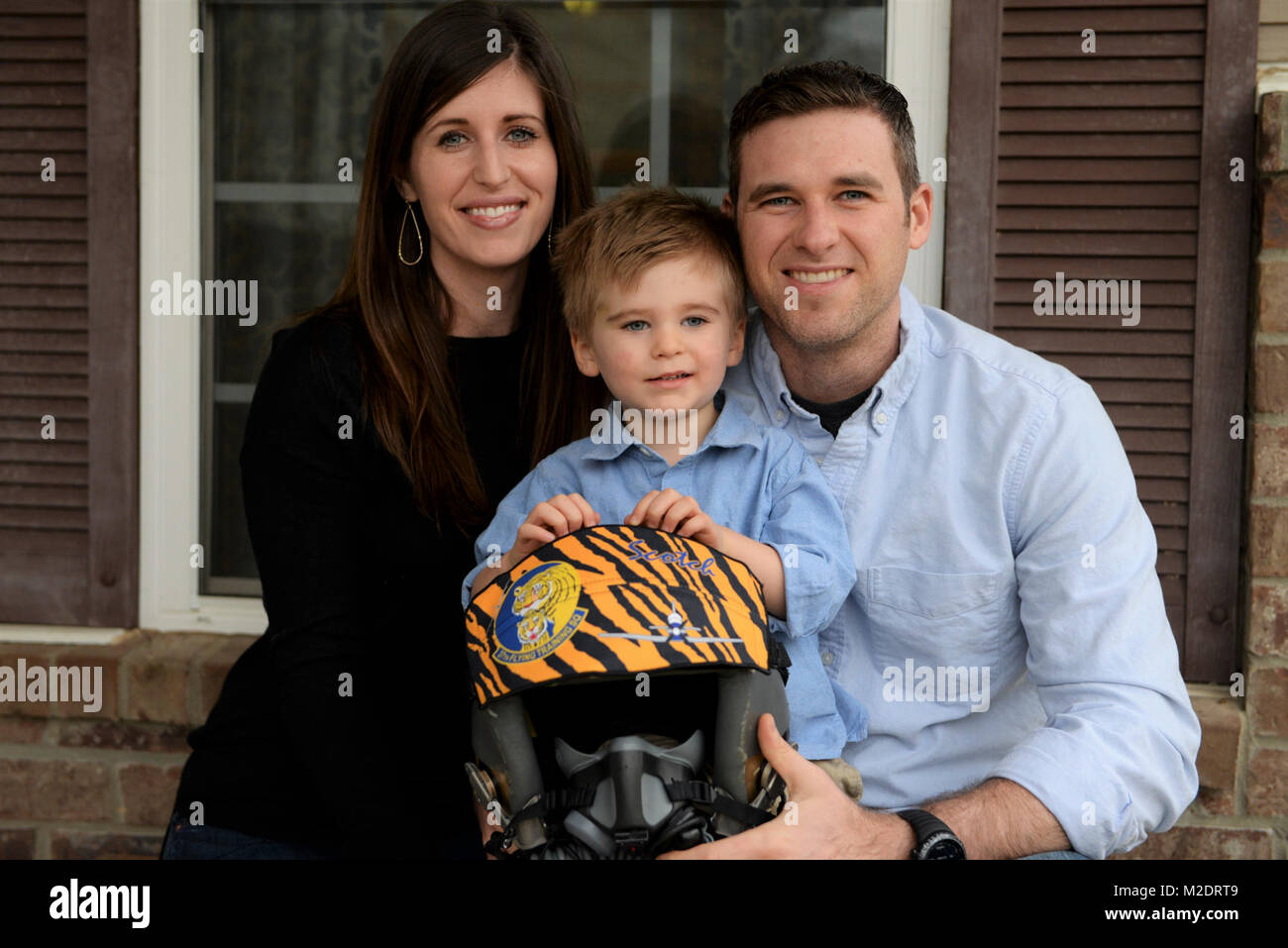 Capt. Hunter Barnhill, a 37th Flying Training Squadron instructor pilot ...