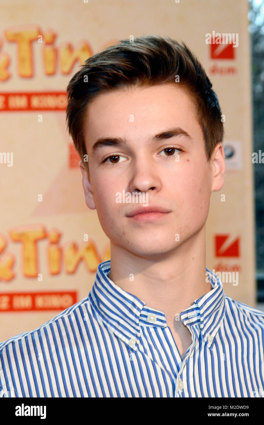 Louis Held bei der Hamburg-Premiere von "Bibi und Tina" im Cinemaxx ...