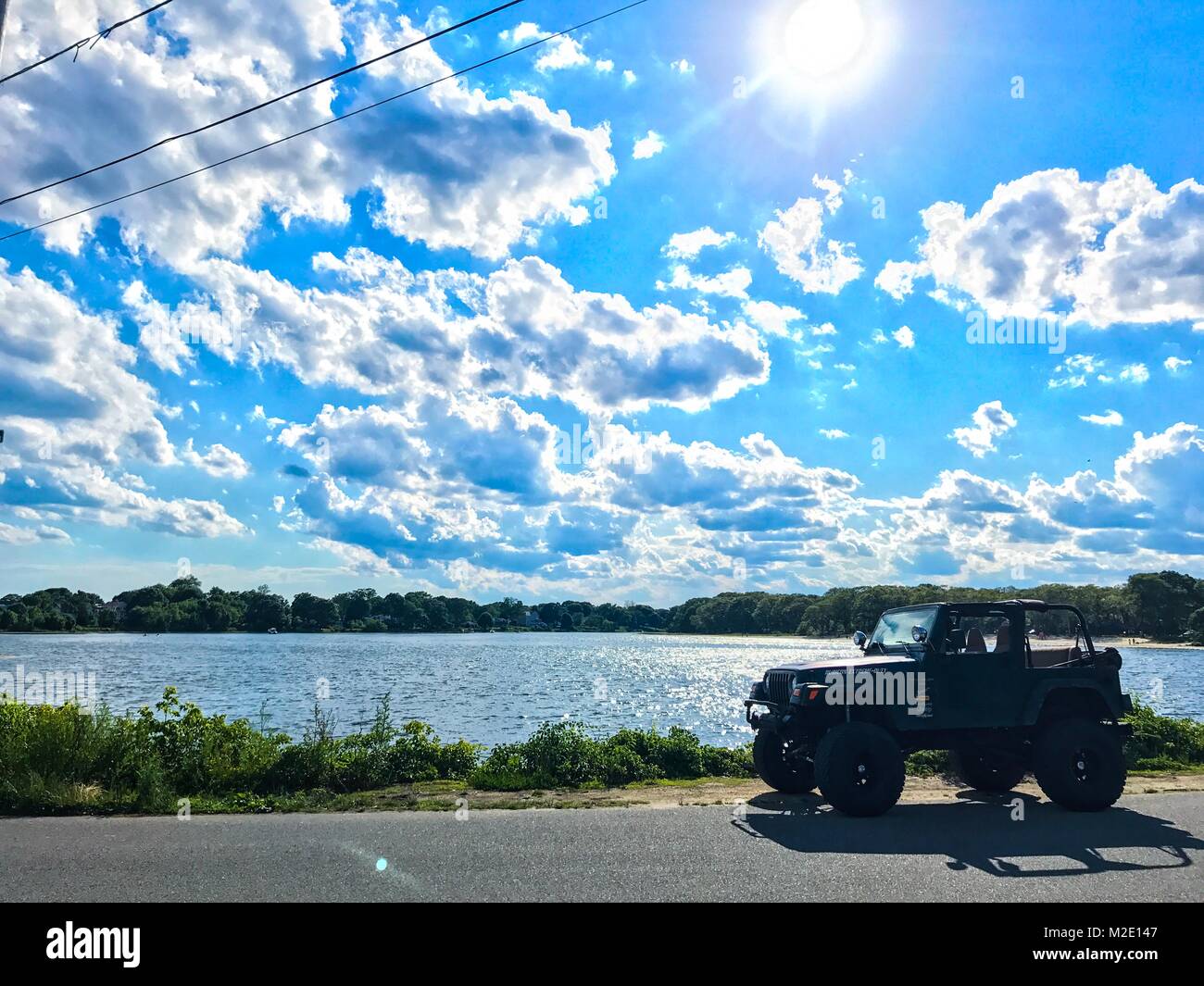 Jeep island sea hi-res stock photography and images - Alamy