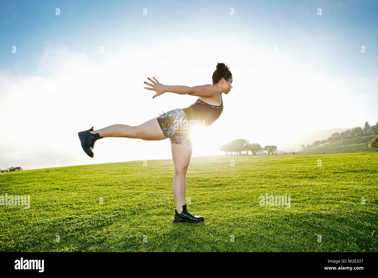 Back leg outstretched hi-res stock photography and images - Alamy