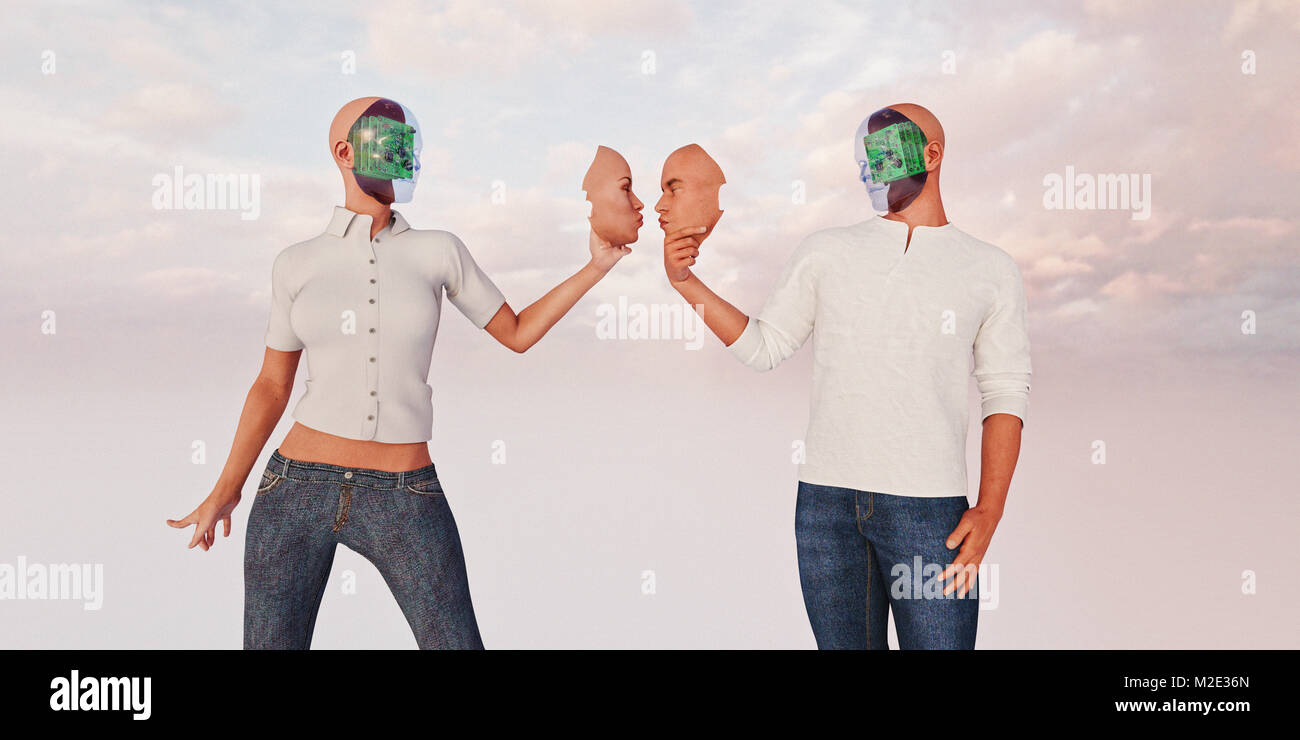 Ai generated face hi-res stock photography and images - Alamy