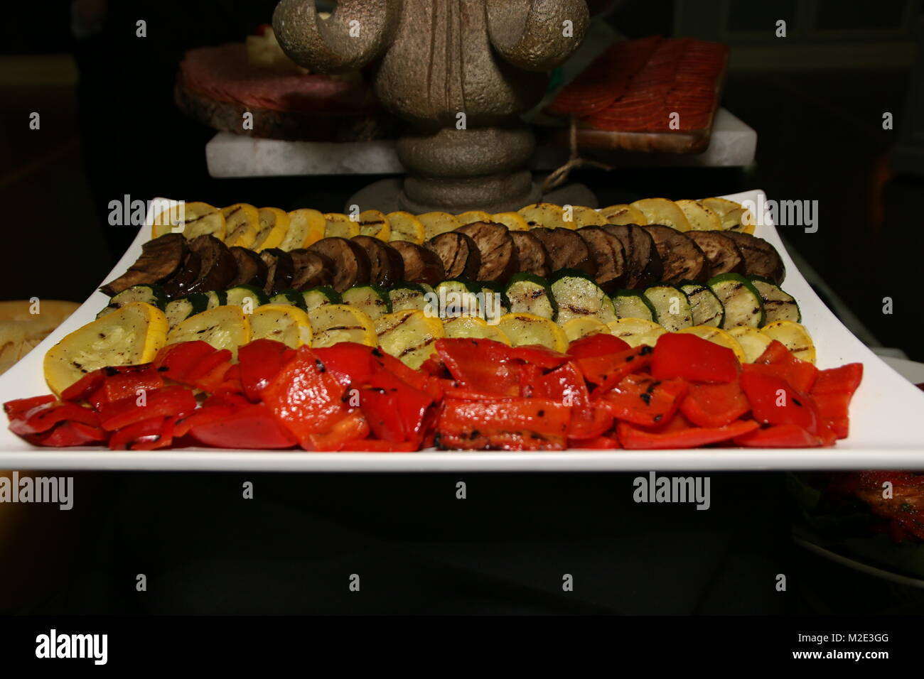 The tray of food is ready to be served Stock Photo - Alamy
