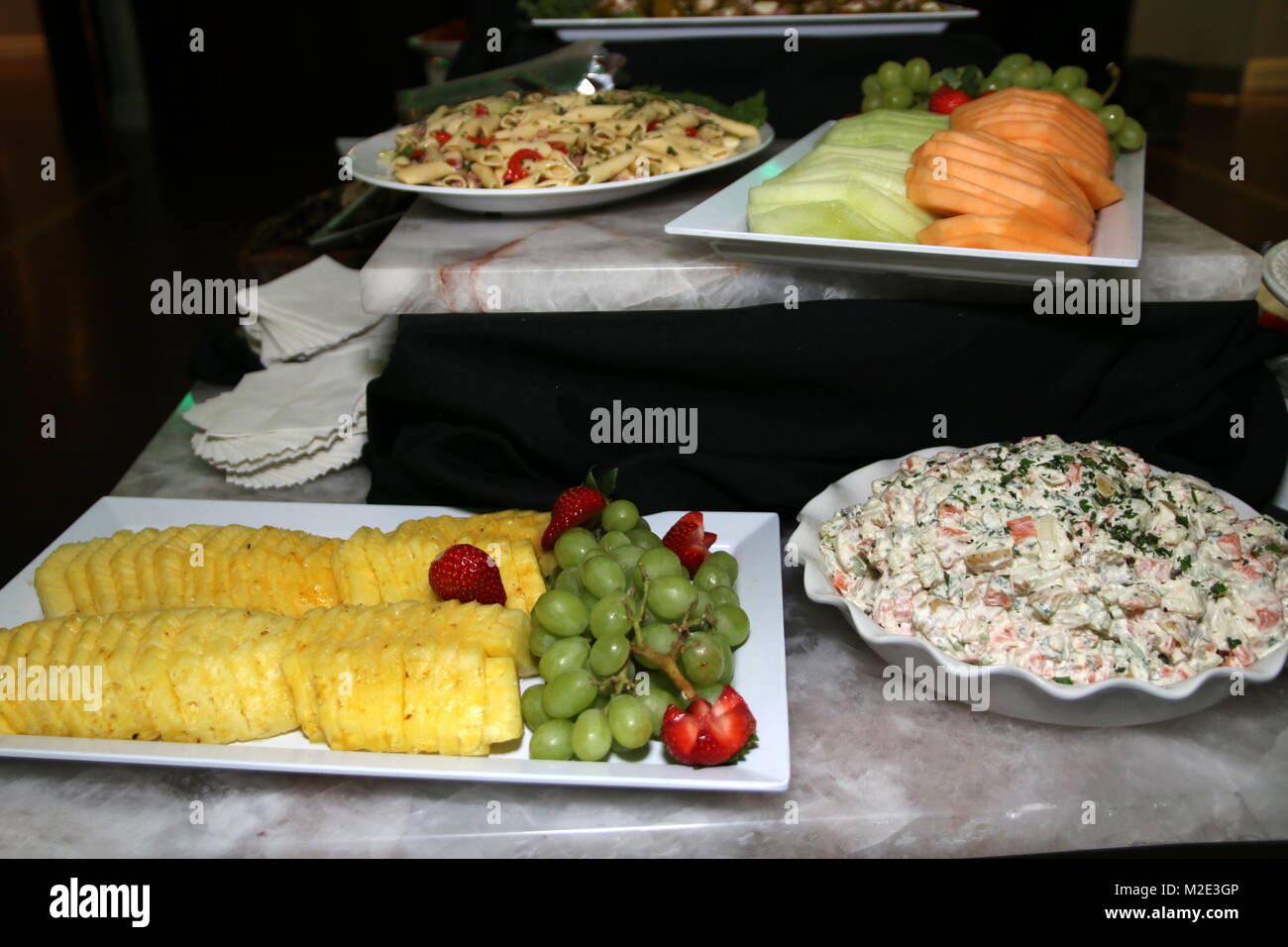 Appetizers on the plate Stock Photo - Alamy