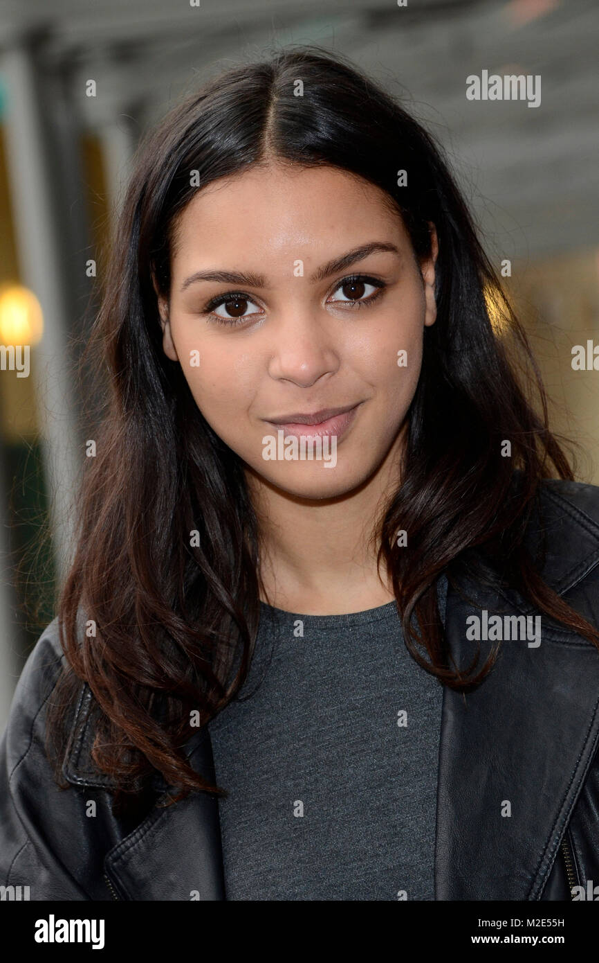 Die britische Sängerin Arlissa (Arlissa Rupert) bei einem Promotion ...