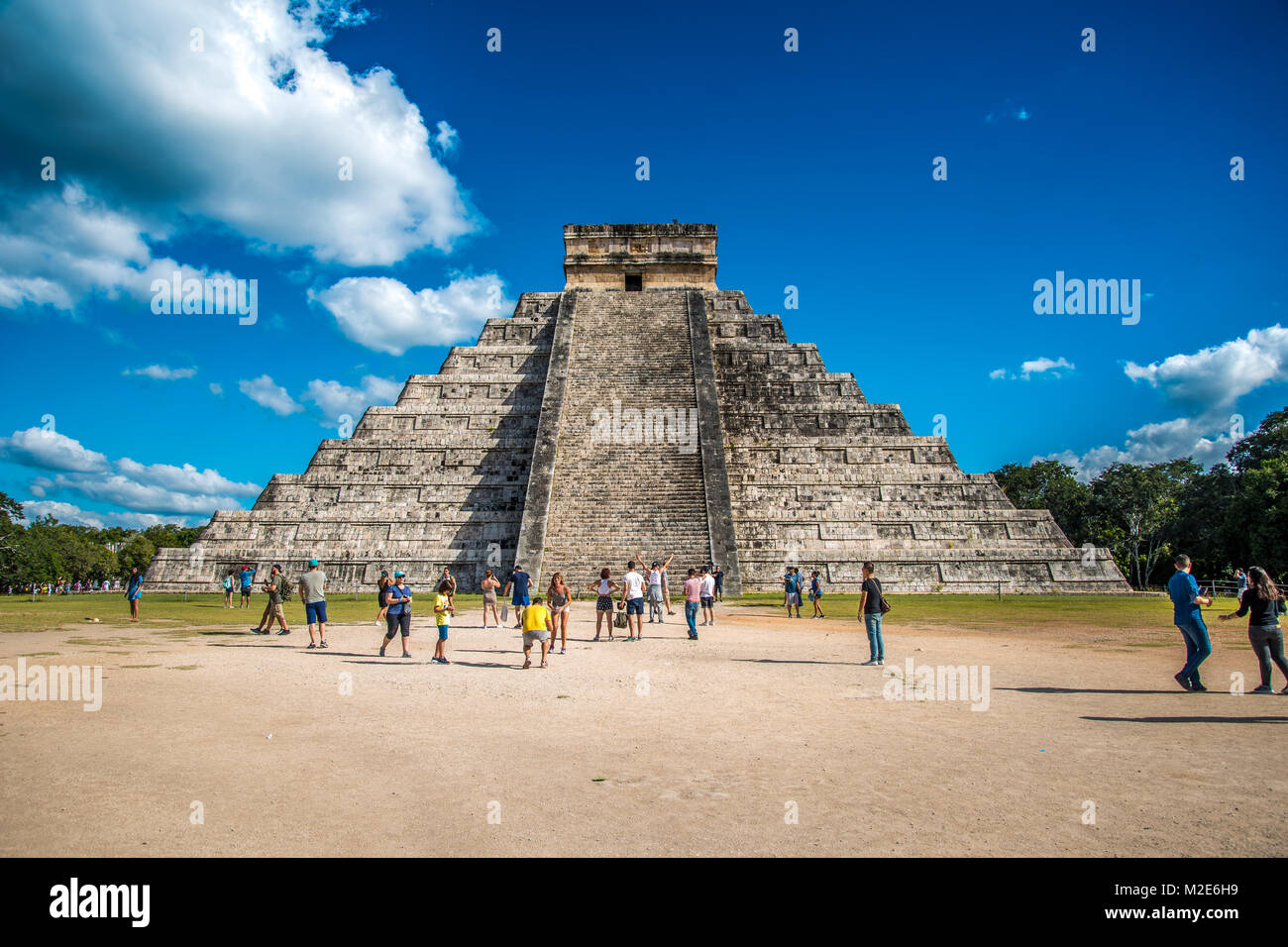 Chichen Itza Mexico Mayan Civilization and Pyramid Stock Photo - Alamy