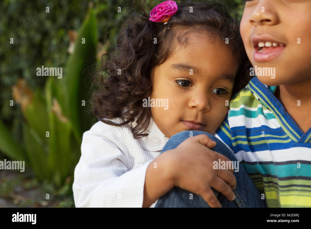 Mexican Sisters Stock Photo