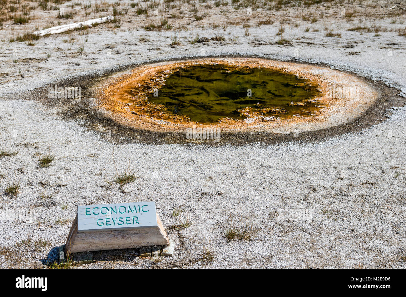 Economic Geyser is named for its ability to reclaim almost all of the ...