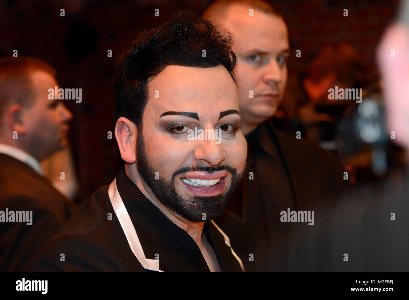 Designer Harald Glööckler ist zu Gast auf der infa2012 auf dem ...
