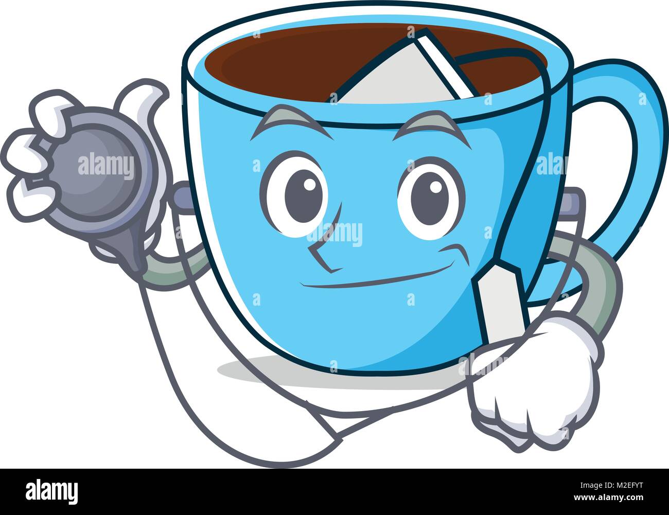 Hospital cup of tea Stock Vector Images - Alamy