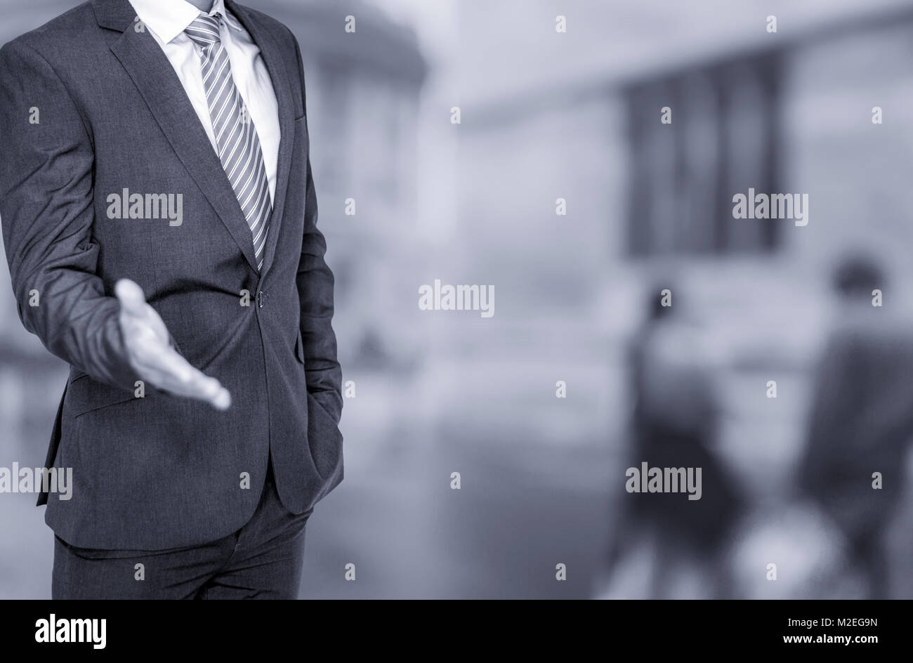 isolated business man on the street, london, UK Stock Photo - Alamy
