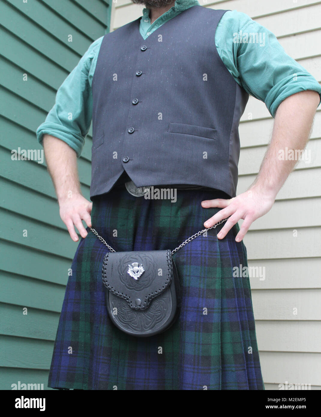 Men in kilts hi-res stock photography and images - Alamy
