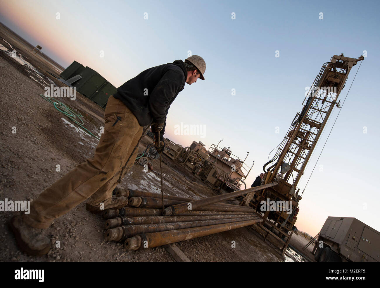 SSgt Zachary Gosteli, a vehicle mechanic assigned to the 557th ...