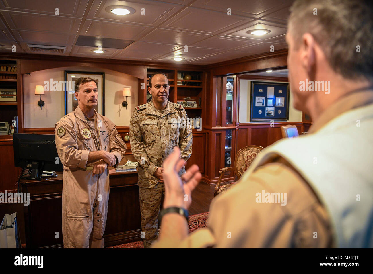 ARABIAN GULF (Jan. 31, 2018) Rear Adm. Steve Koehler, commander ...