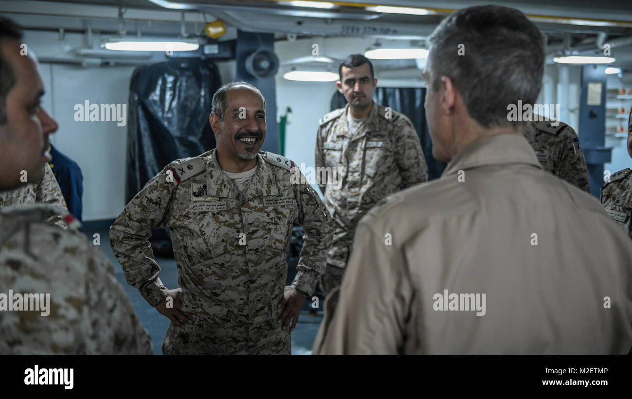 ARABIAN GULF (Jan. 31, 2018) Rear Adm. Stephen Koehler, commander ...
