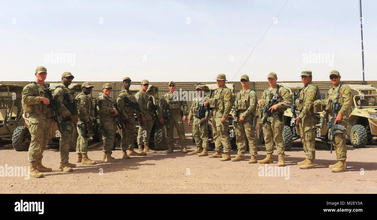 U.S. Air Force Airmen from the 822nd Expeditionary Base Defense ...