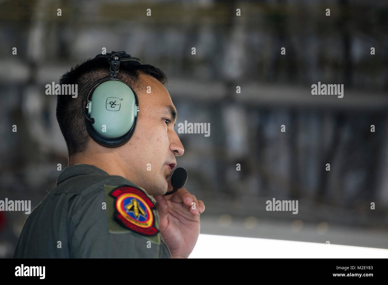 U.S. Air Force Staff Sgt. Richard Prokop, 21st Airlift Squadron C-17 ...