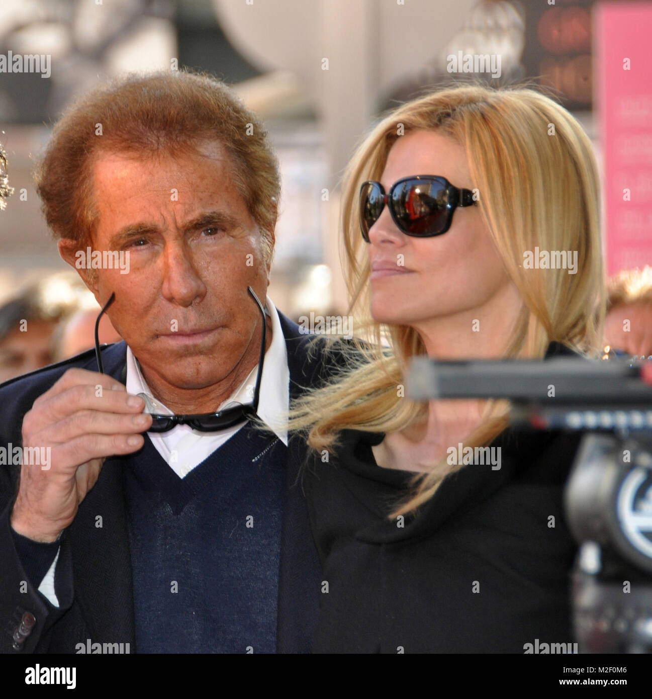 LAS VEGAS, NV - MARCH 08: SMG Steve Wynn, Andrea Hissom-Wynn during the ...