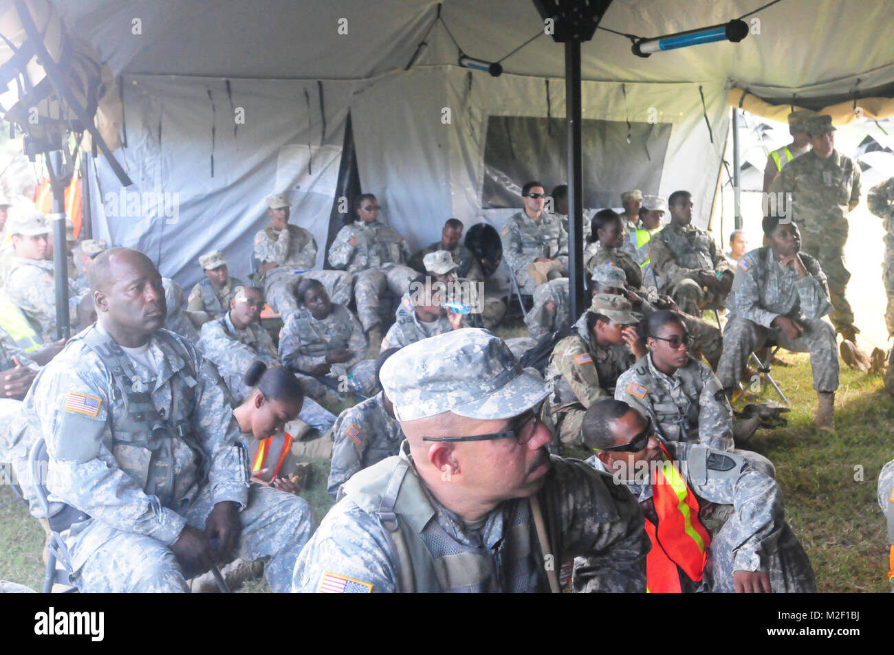 Soldiers of the 104th Troop Command attend the Threat Awareness and ...