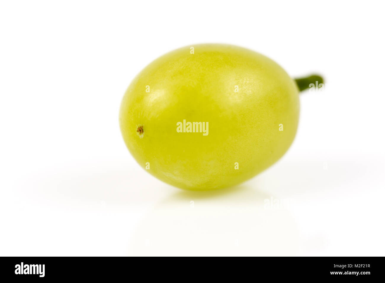 Fresh green grapes isolated on white background Stock Photo - Alamy