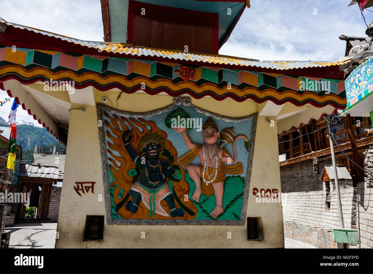 ancient Kamru Fort at Sangla, heritage property, on the way to Chitkul ...