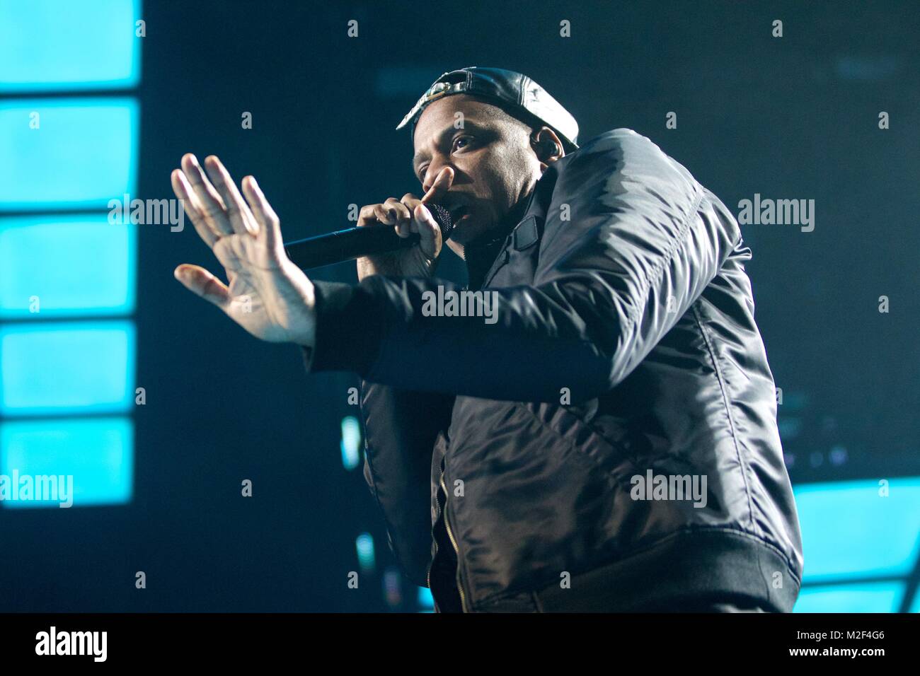 JAY Z, US-amerikanischer Rapper und Musikproduzent aus New York,spielte ...