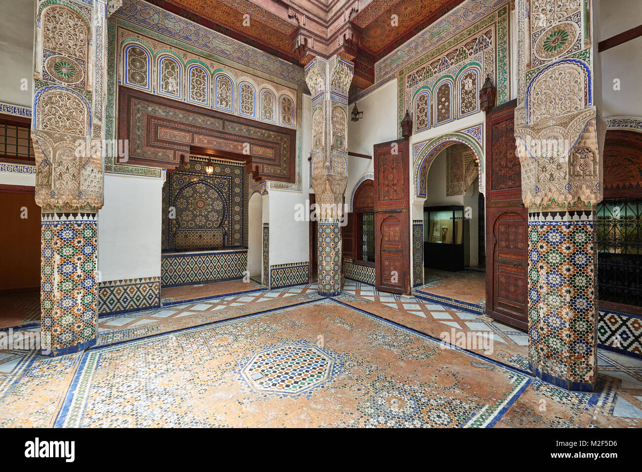 interior shot of gorgeous moorish architecture and interior in Dar ...