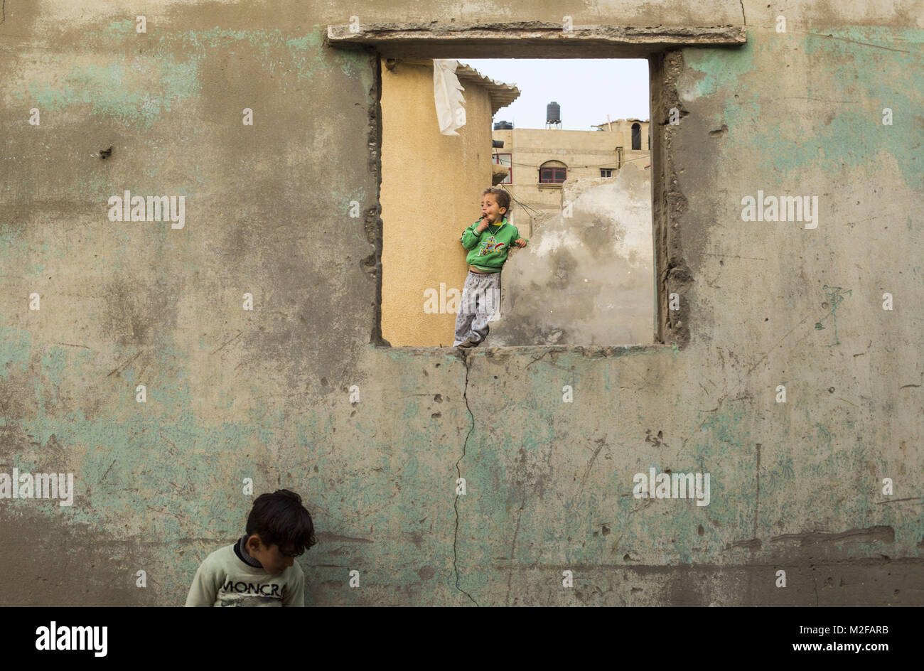 Gaza City, The Gaza Strip, Palestine. 6th Feb, 2018. Palestinian ...