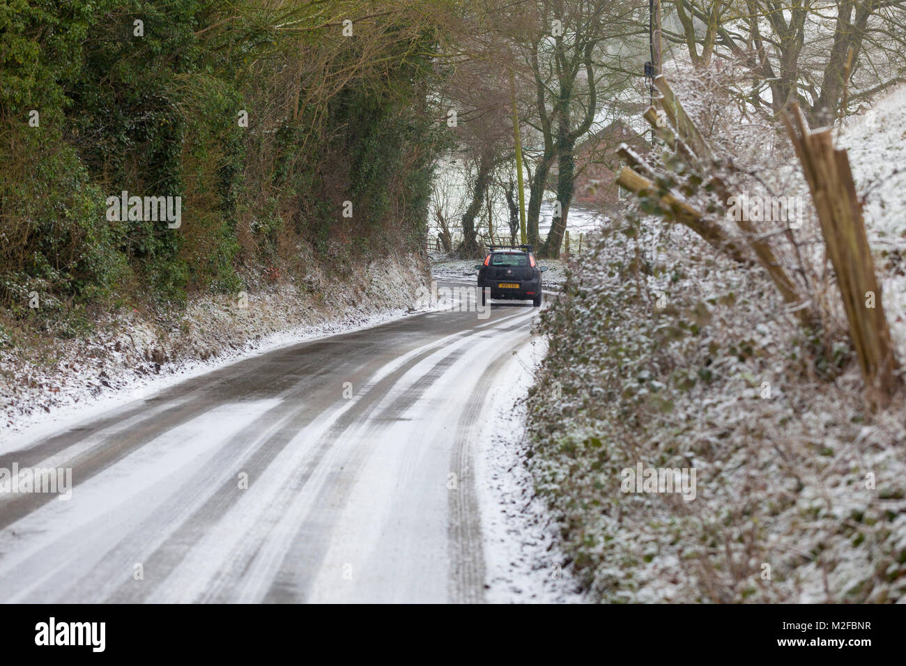 Kent uk snow hill hi-res stock photography and images - Alamy