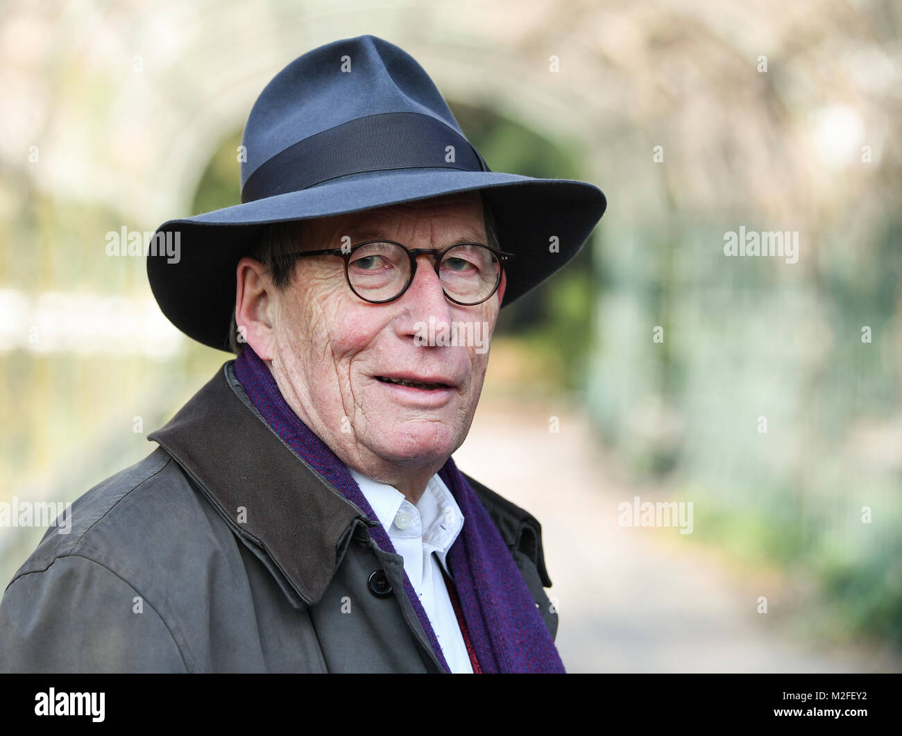 Berlin, Germany. 07th Feb, 2018. Friedrich Christian Delius, German ...
