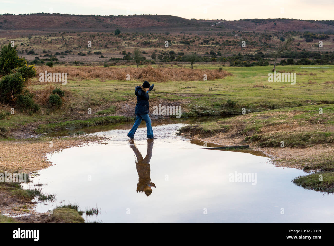 Stepping over hi-res stock photography and images - Alamy
