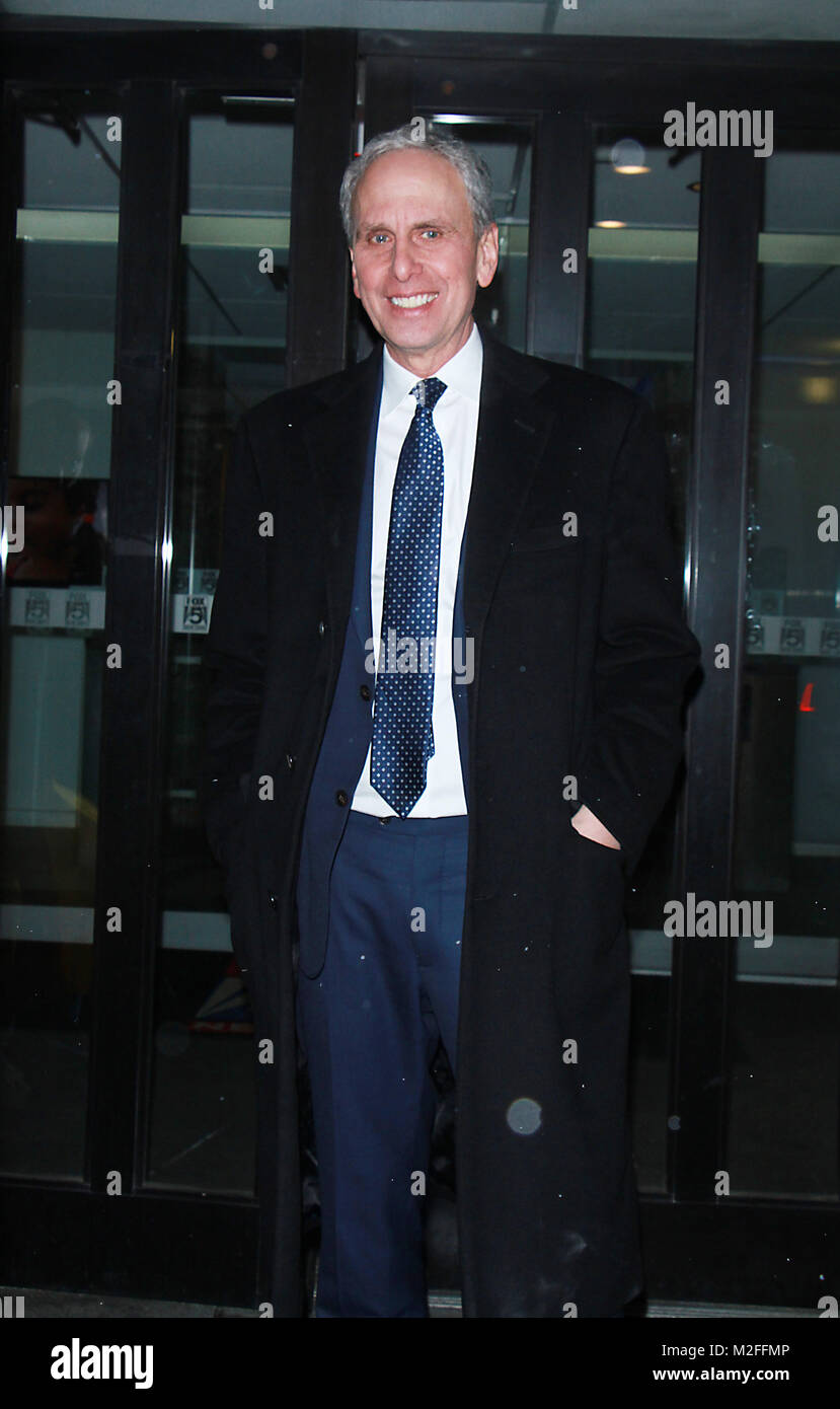 New York, NY, USA. 7th Feb, 2018. Bob Roth at Good Day NY promoting his ...