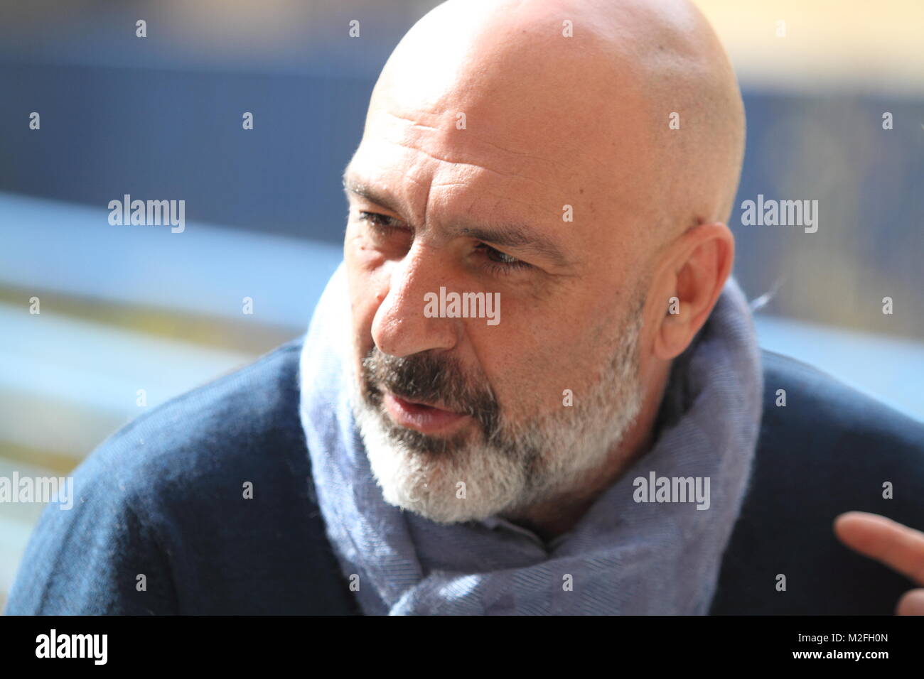 Pontecorvo - Italy - 7 February 2018 - Sergio Pirozzi candidate for the ...