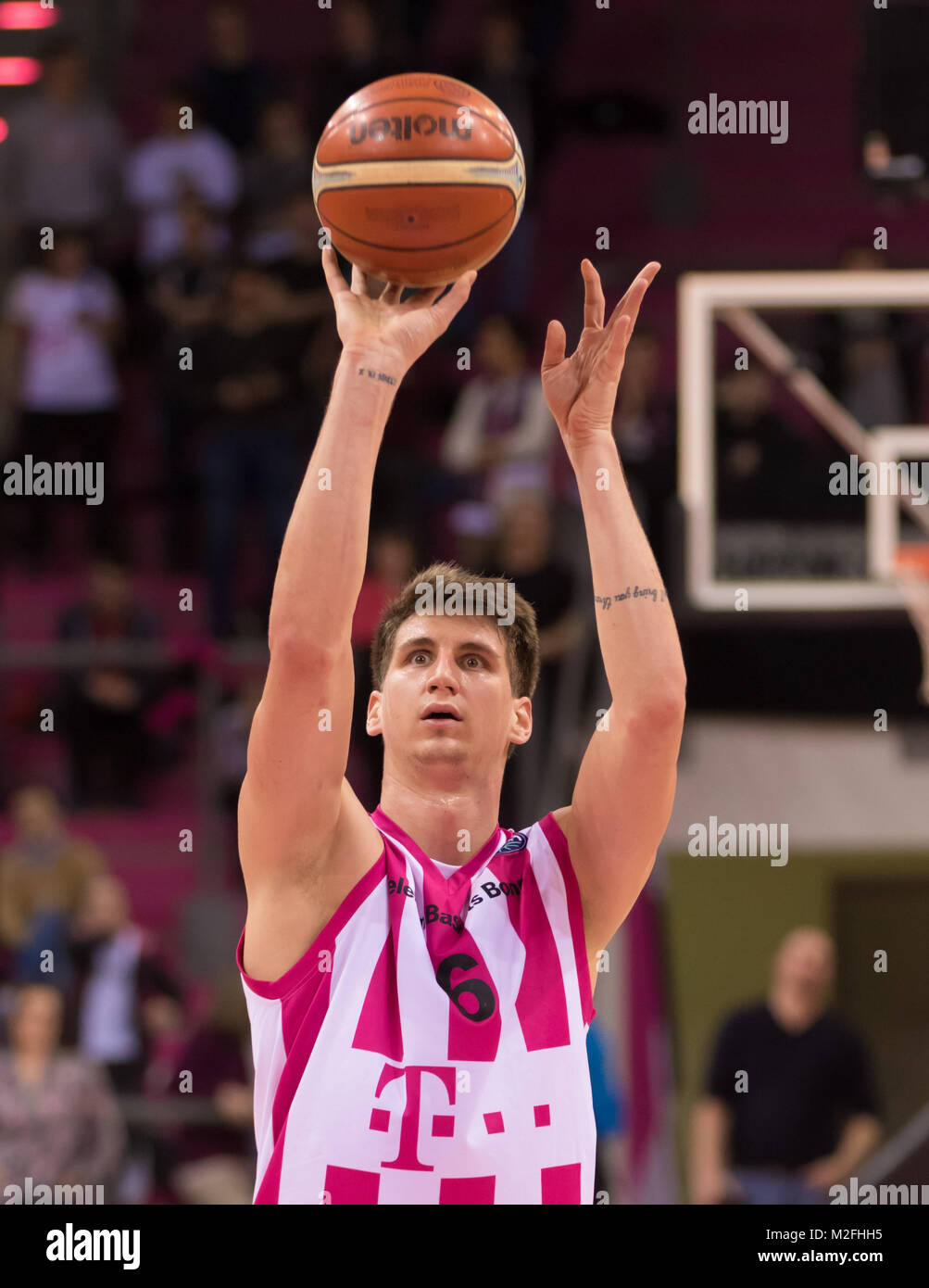 Bonn, Germany February 7 2018, Basketball Champions League, Telekom ...