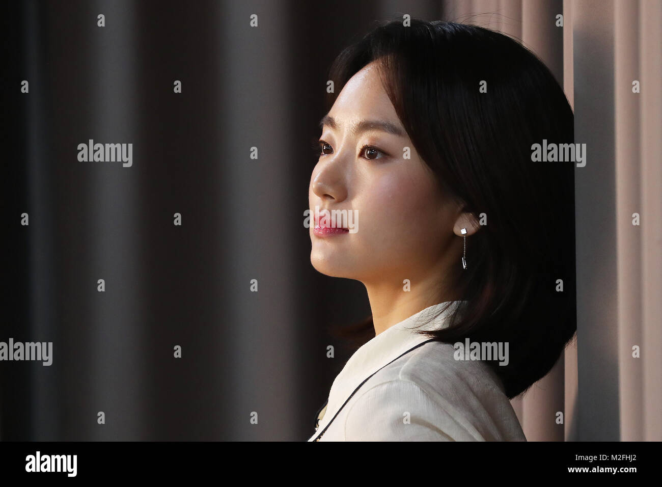 08th Feb, 2018. S. Korean actress Won Jin-ah South Korean actress Won ...