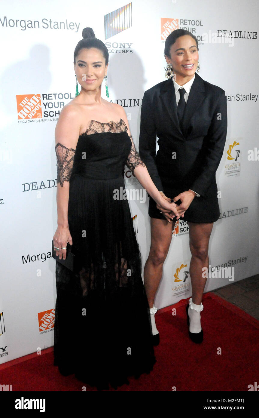 Los Angeles, California, USA. 7th February, 2018. (L-R) Actresses ...