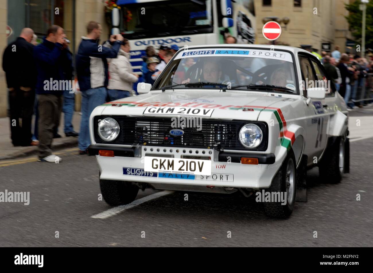 The Perth stage of the Colin McRae Rally, 27th September 2008 Stock ...