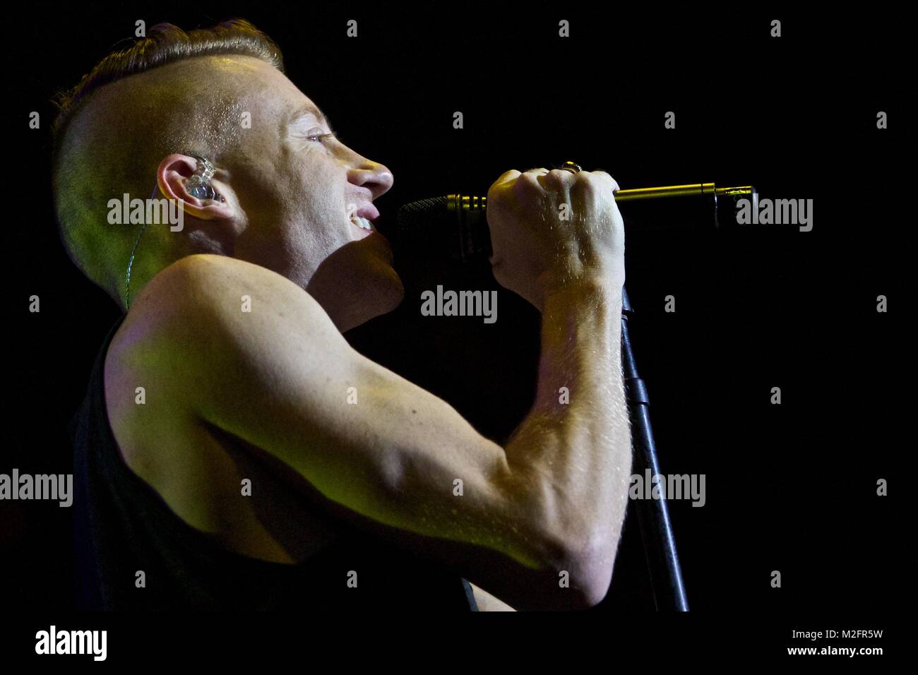 MACKLEMORE, US-amerikanischer Rapper, spielte zusammen mit Ryan Lewis ...