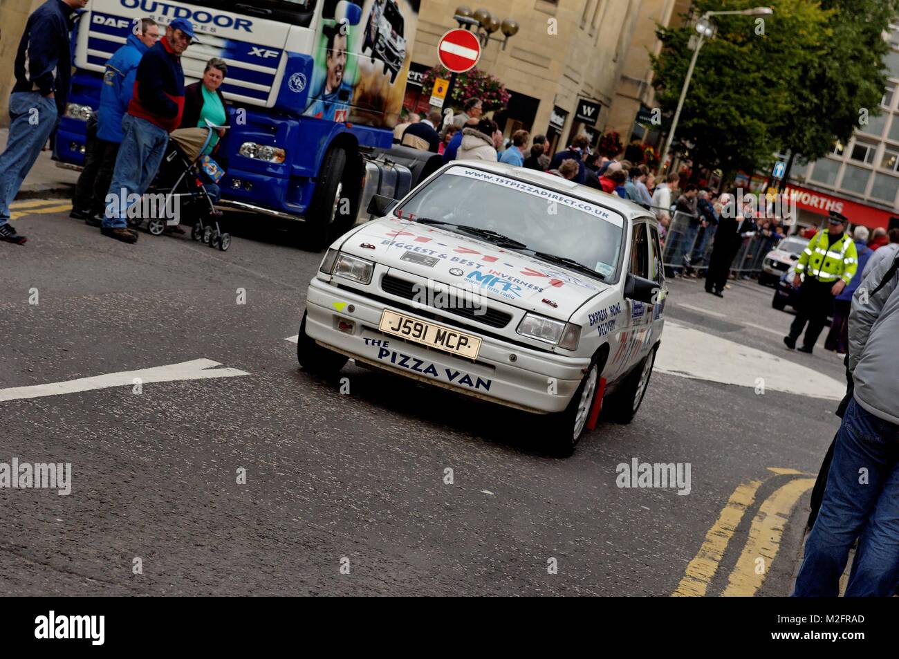 The Perth stage of the Colin McRae Rally, 27th September 2008 Stock ...