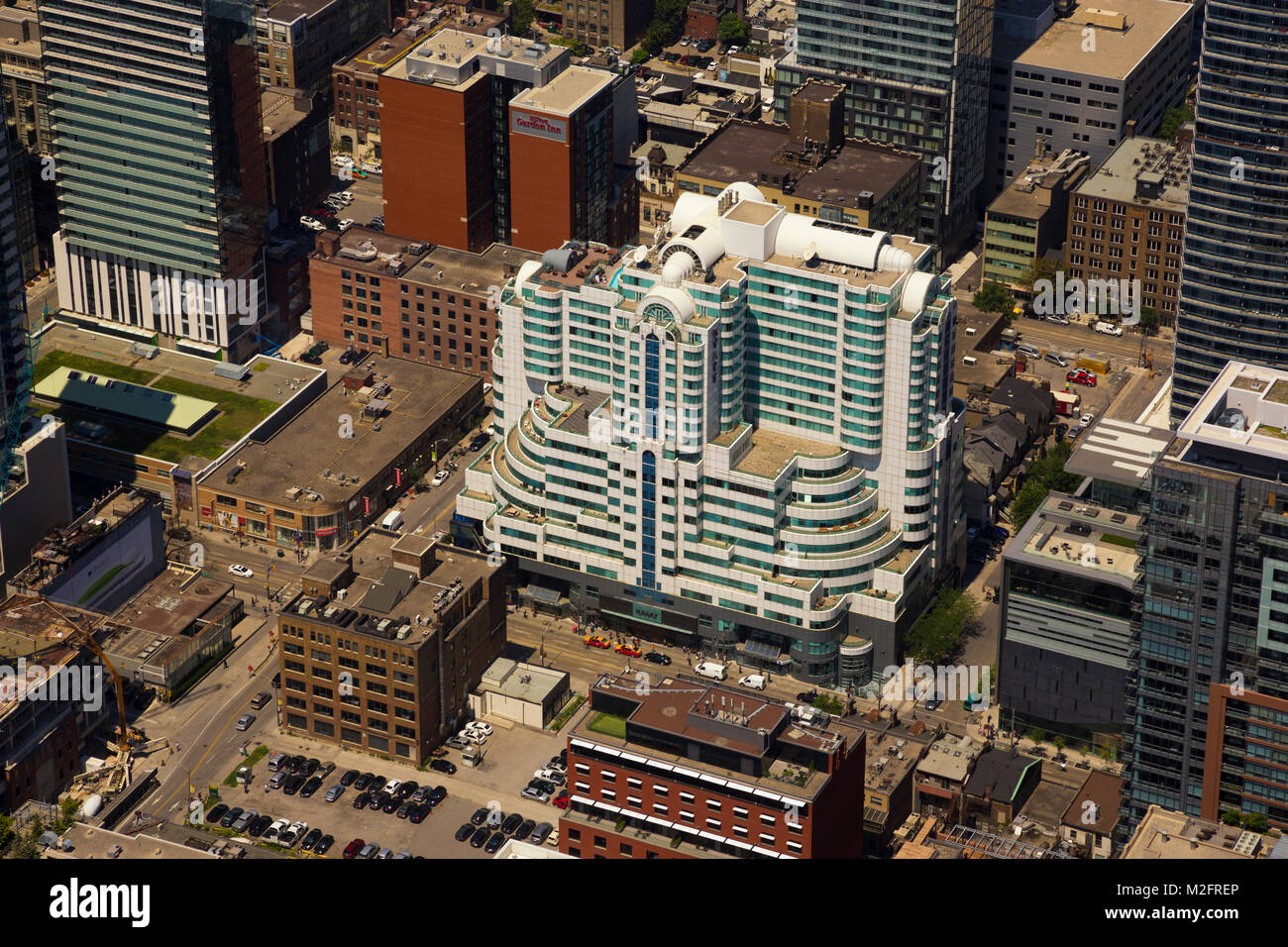 Hyatt Regency Toronto hotel modernism architecture outside aluminum ...