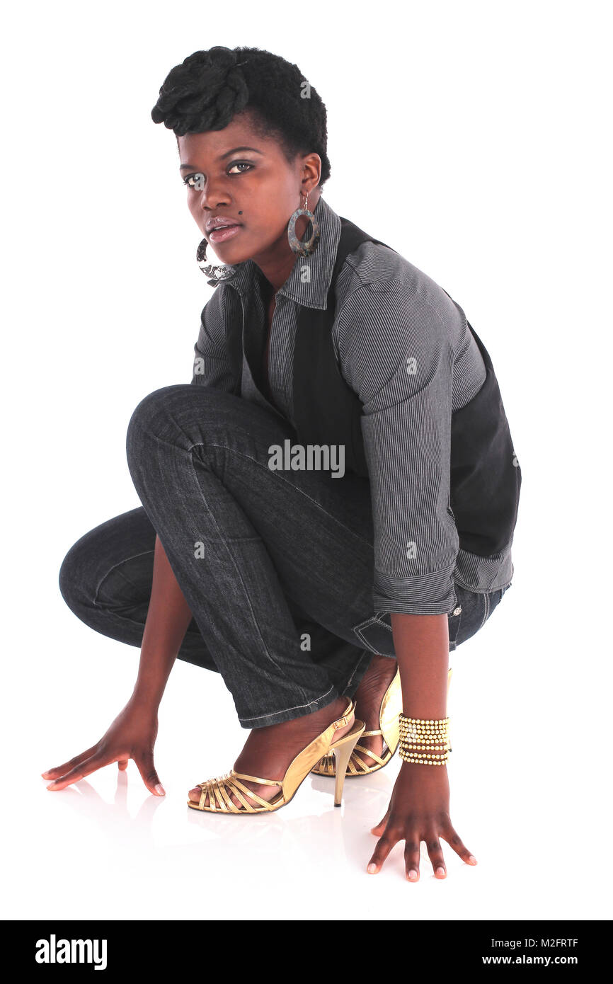 Female office worker heels hi-res stock photography and images - Alamy