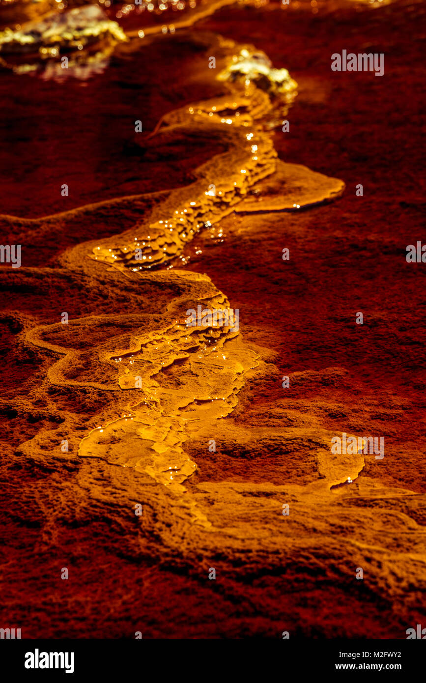 Fantastic colours of Rio Tinto. The river is famous for its deep red ...