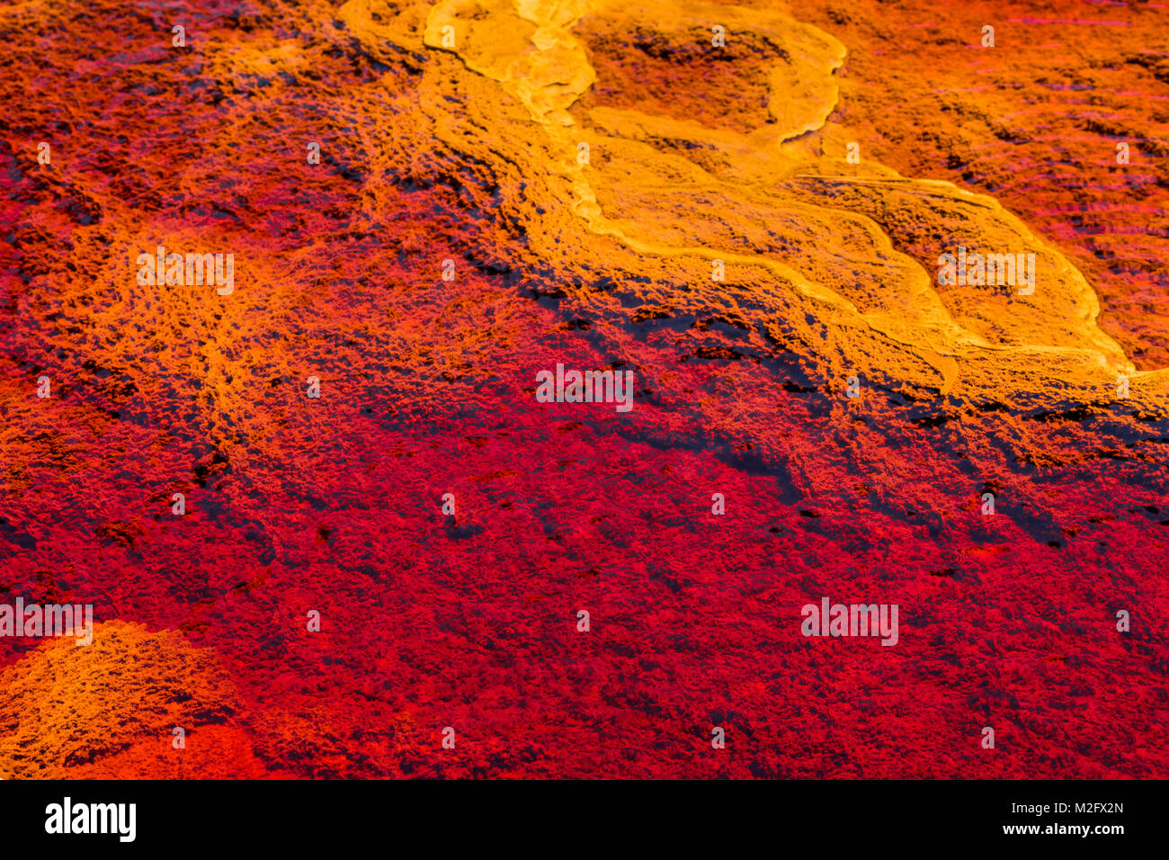 Fantastic colours of Rio Tinto. The river is famous for its deep red ...