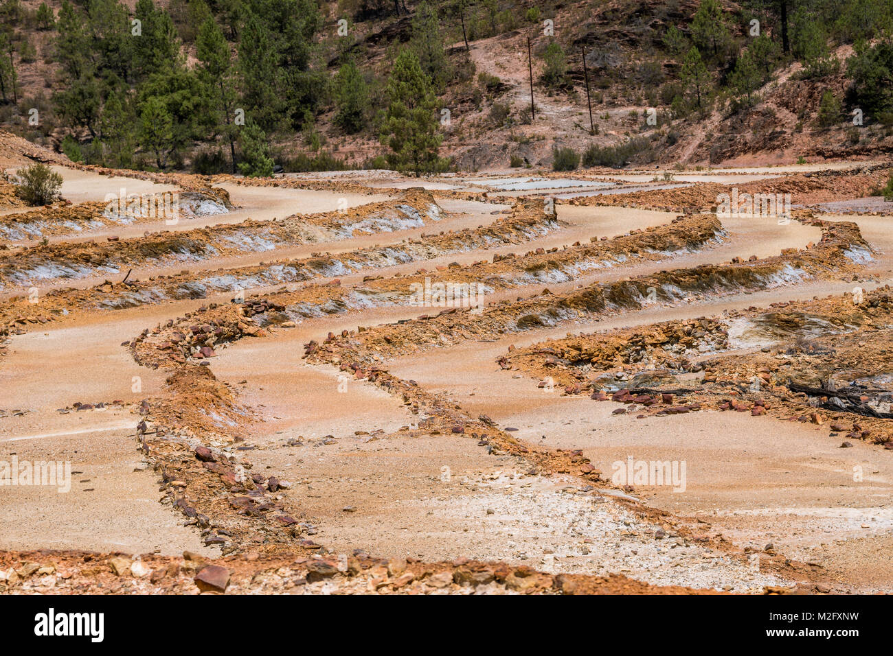 Historical mines of Rio Tinto in Huelva province, Andalusia, Spain ...