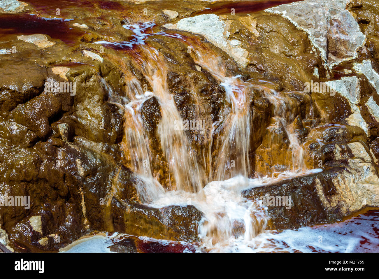Fantastic colours of Rio Tinto. The river is famous for its deep red ...