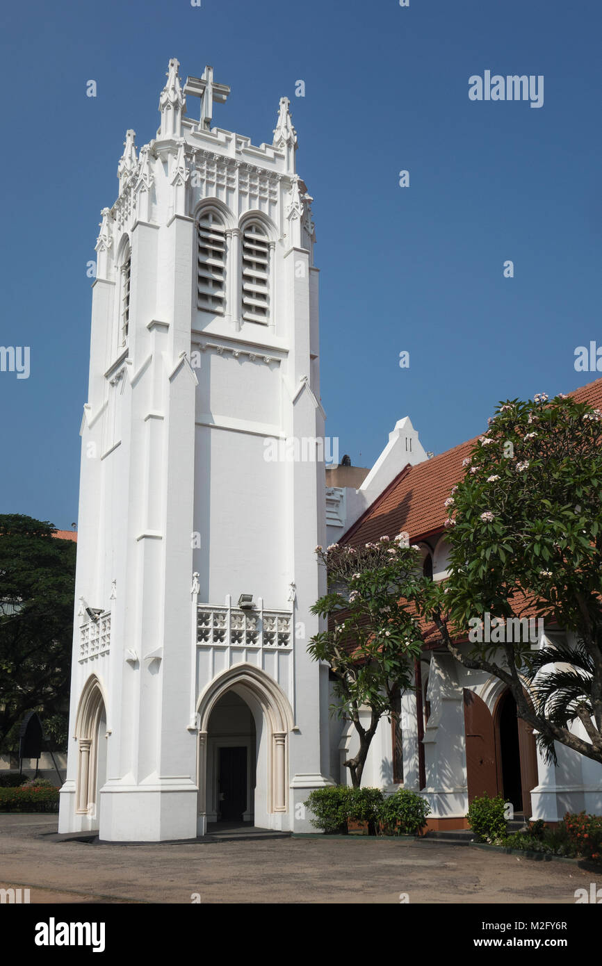 Sri Lanka, Colombo, Christ Church Galle Face Stock Photo - Alamy
