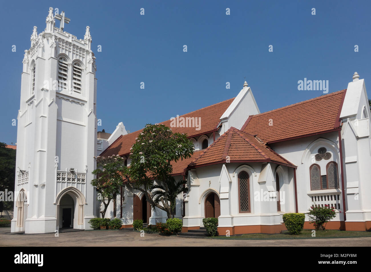Sri Lanka, Colombo, Christ Church Galle Face Stock Photo - Alamy