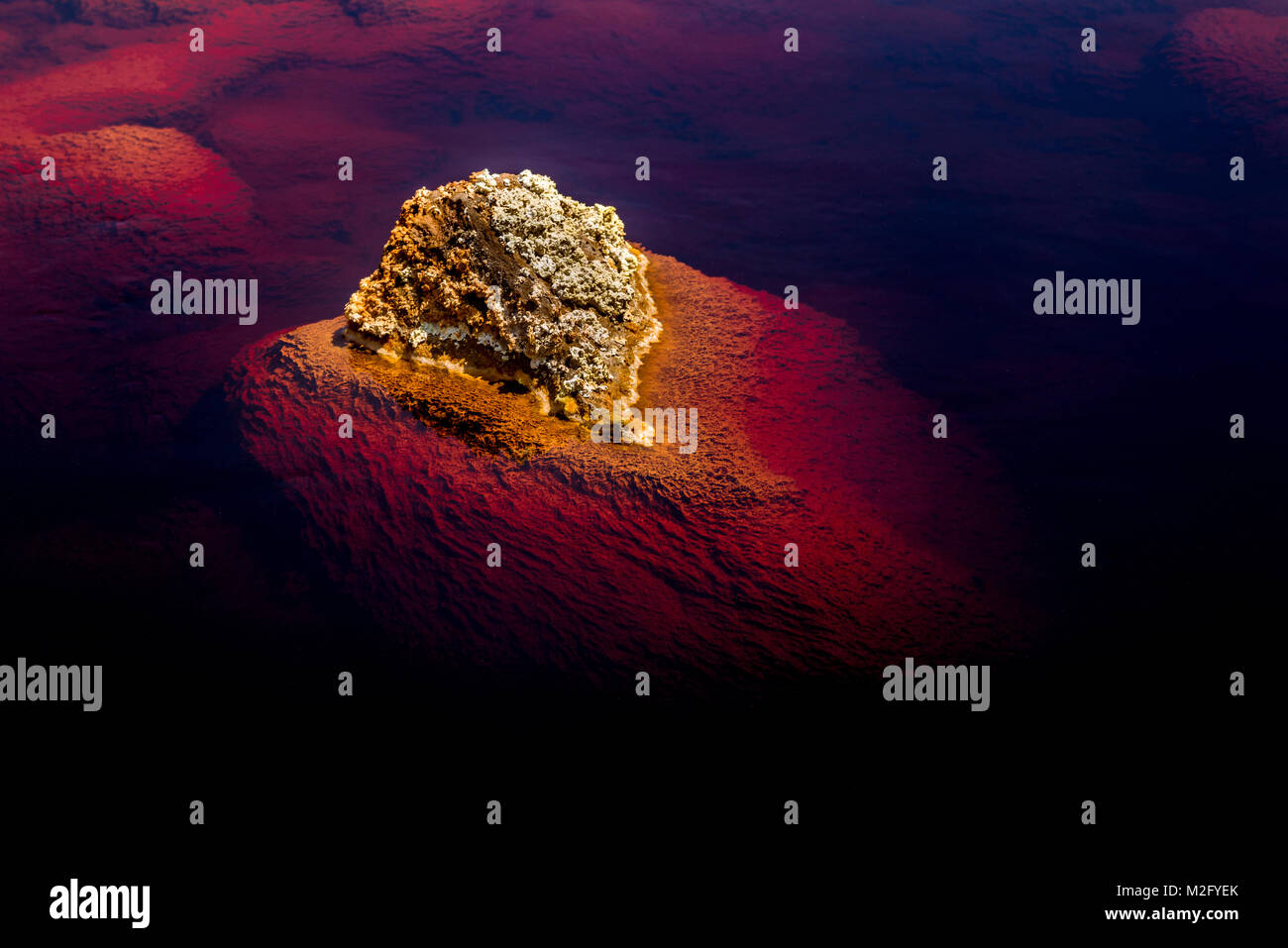 Fantastic colours of Rio Tinto. The river is famous for its deep red ...