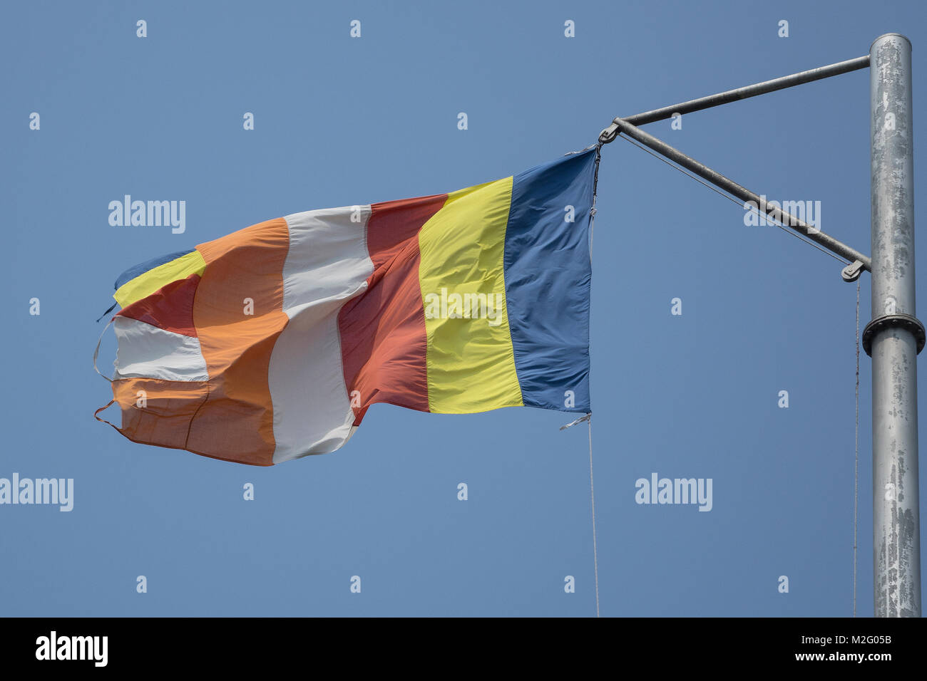 Sri lanka flag colombo hi-res stock photography and images - Alamy